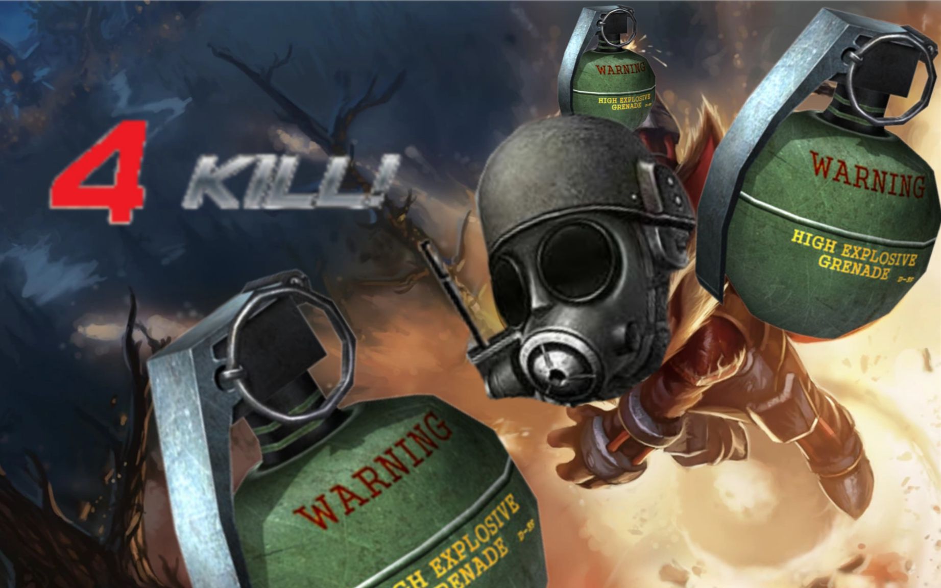 【CSOL考古怀旧向71】手雷合集:不仅能吃还能玩?那些充满创意的...