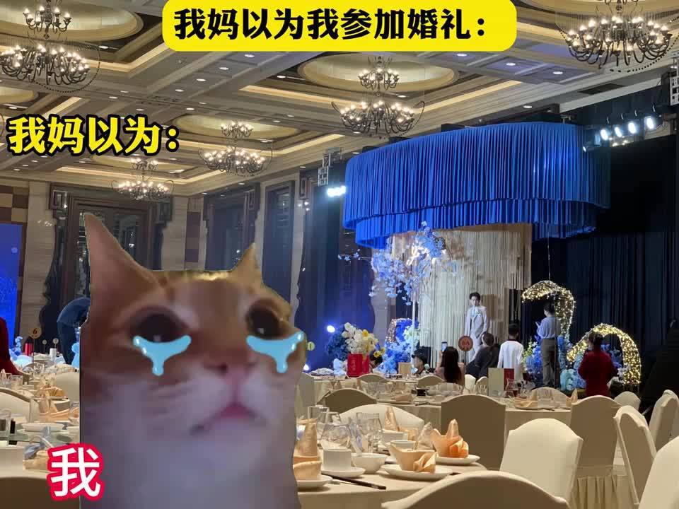 我将用吃来评价每个婚礼