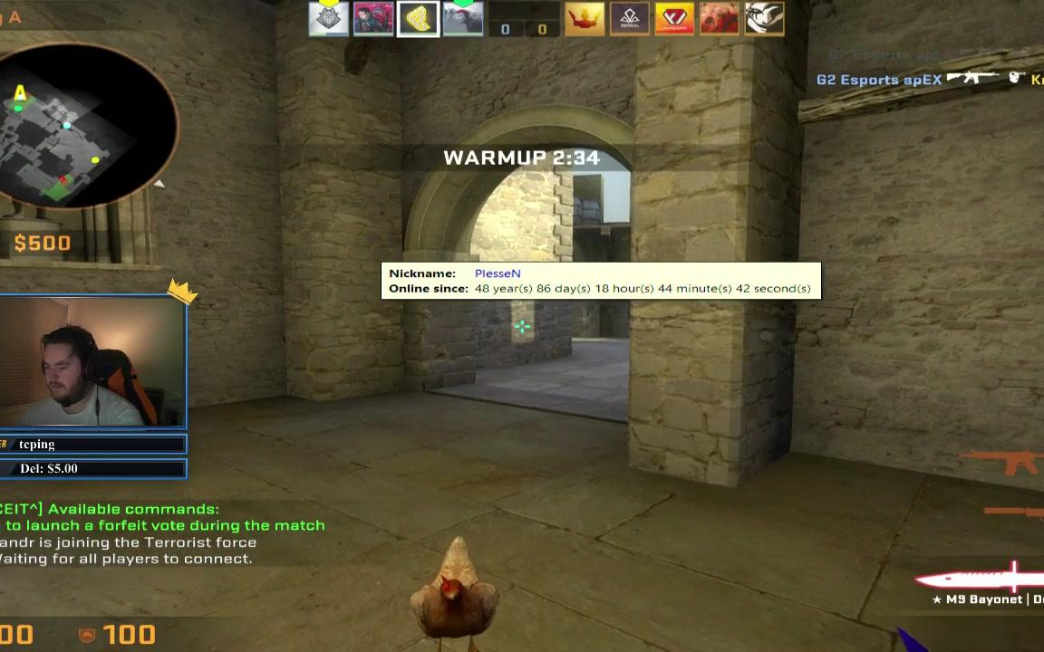 知道 CSGO 的鸡儿叫什么名字吗?它的年纪比你还大!