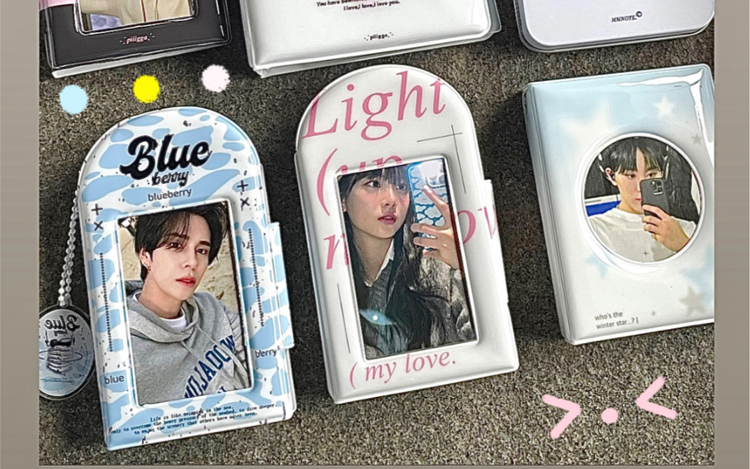 ☆*:・ﾟ谁能拒绝一些好看又精致的小卡册呢!