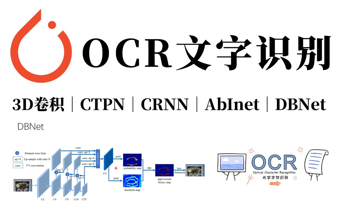 这也太全了!基于PyTorch的OCR文字识别教程!最容易学会的3D卷积、...