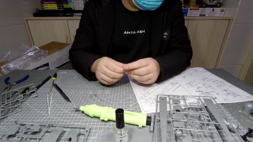 二战德国U型潜艇模型制作第二段来了!