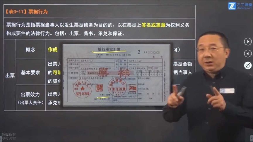 2021初级会计经济法:第三章第三节 票据(4)