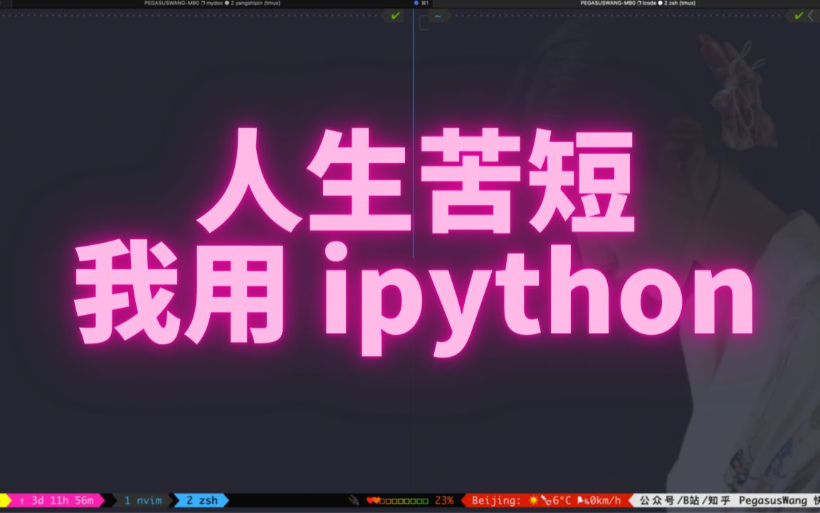 人生苦短,我用 ipython