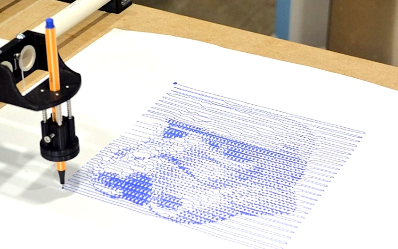 3D打印解密机器人是如何画画的!【灵造网】