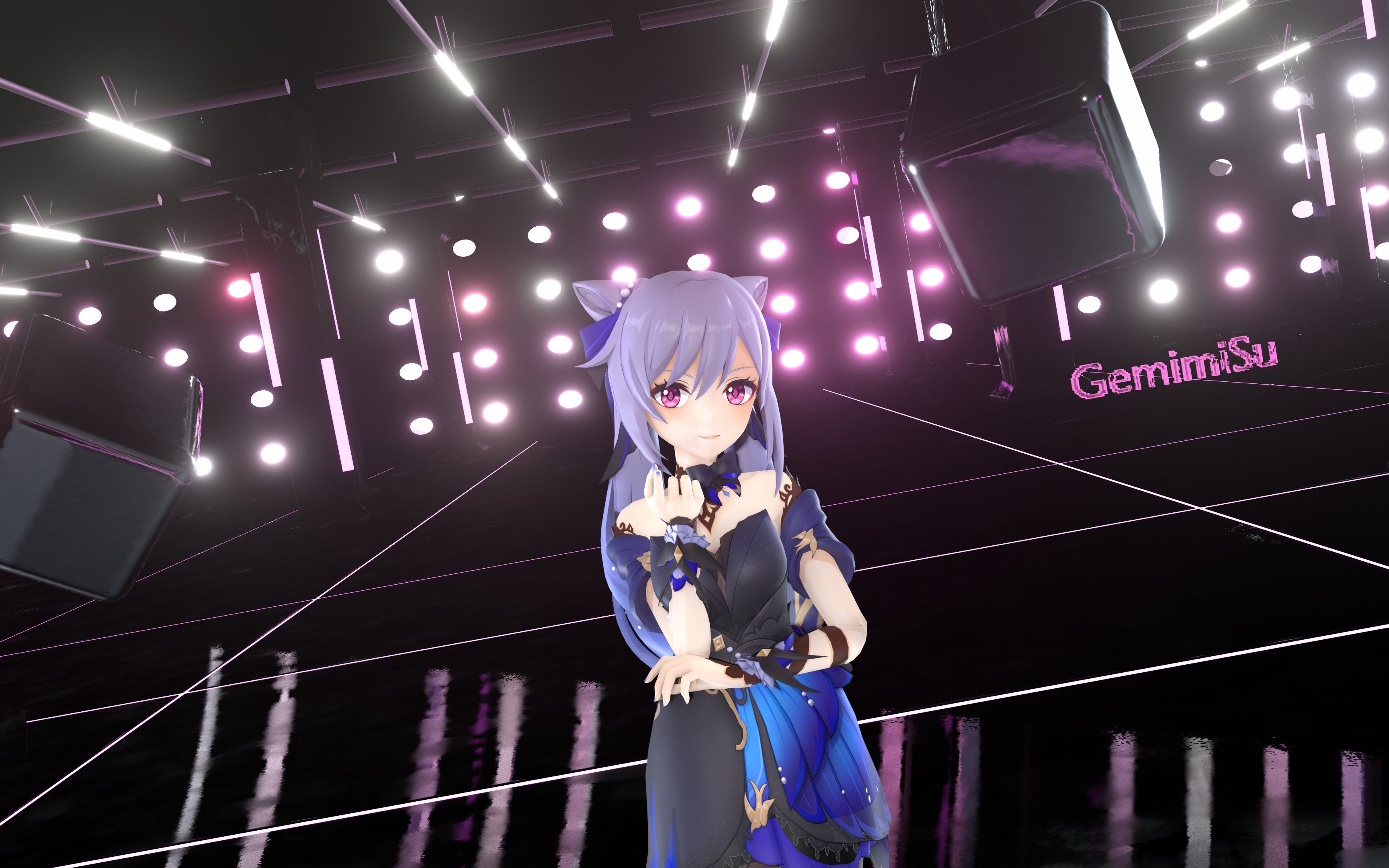 【原神/刻晴mmd】 穿上新衣服以后来跳一首《極楽浄土》