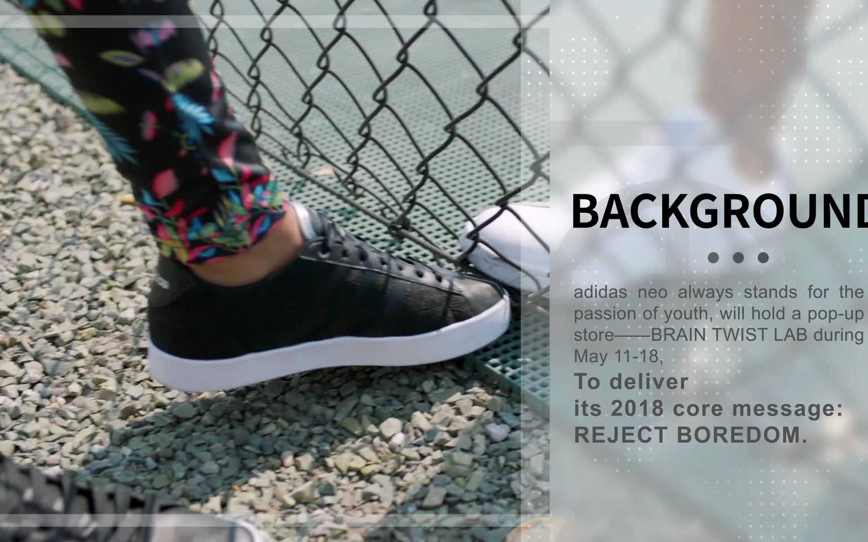 国内品牌活动案例 - adidas neo pop-up store brand campaign