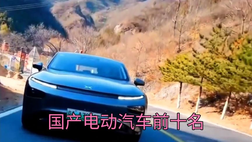 国产电动汽车前十名,前三能与特斯拉扳手腕