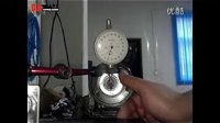 陶瓷轴主轴千分表打表测试