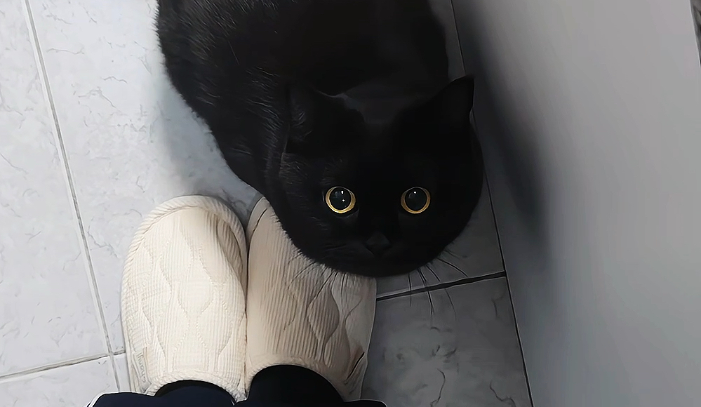 人,你可以抱小猫