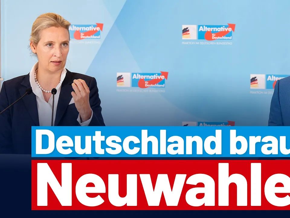 ...选举!- 爱丽丝·魏德尔Alice Weidel 2024.11.05 德国选择党新闻发布会