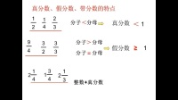 小学 数学_真分数与假分数的知识练习