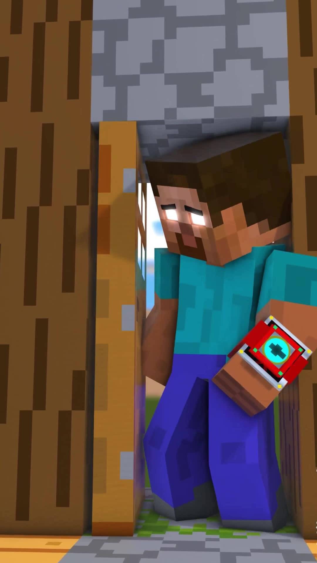 我的世界:当Him忙碌了一天回到家