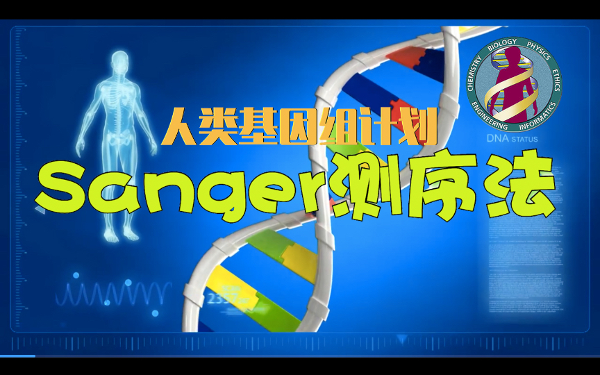 「改变世界的生命科学」人类基因组计划与Sanger(一代)测序