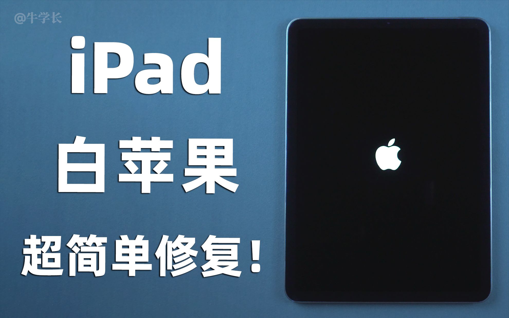 【2022】iPad白苹果的 2 个简单修复方法,成功保留平板数据!