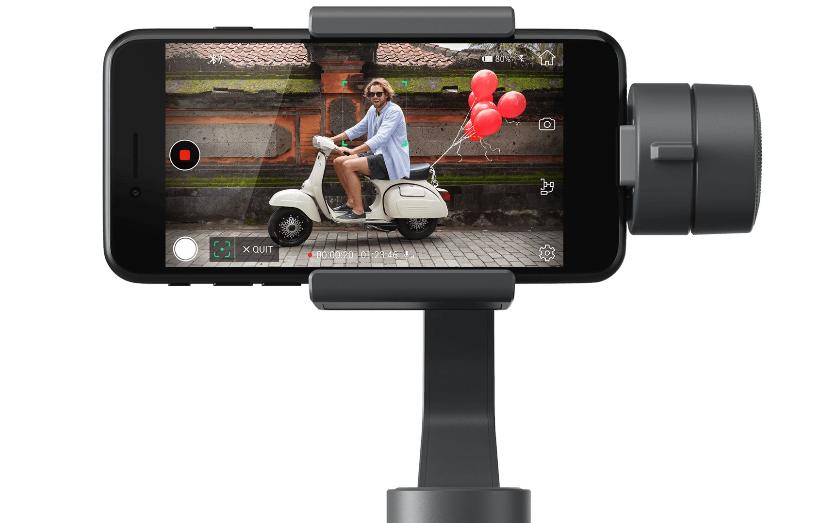 嘟小D的VLog 大疆灵眸手机云台3智能跟随功能体验 灵敏快捷 真香