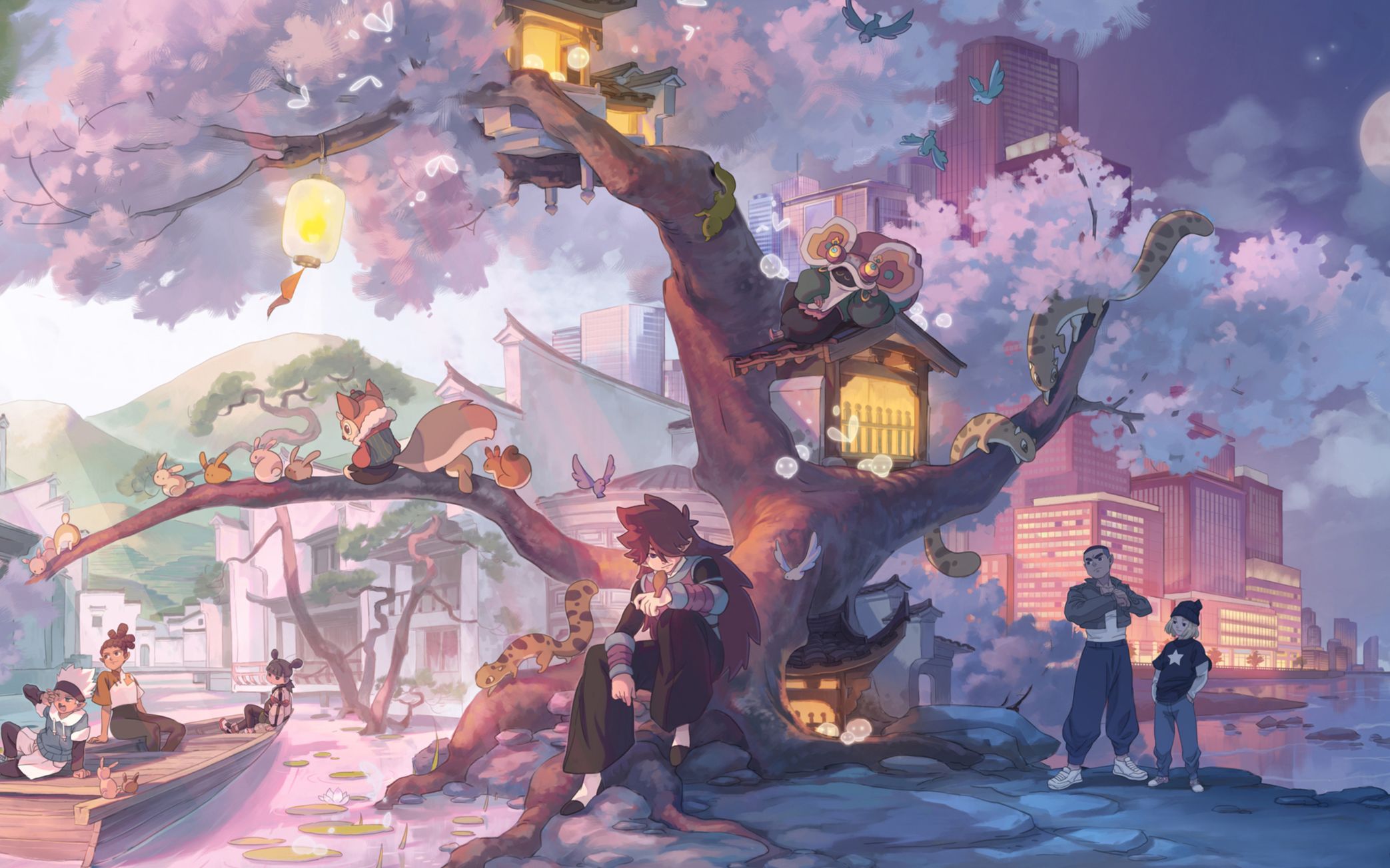 电影罗小黑战记 世界观海报 动态桌面