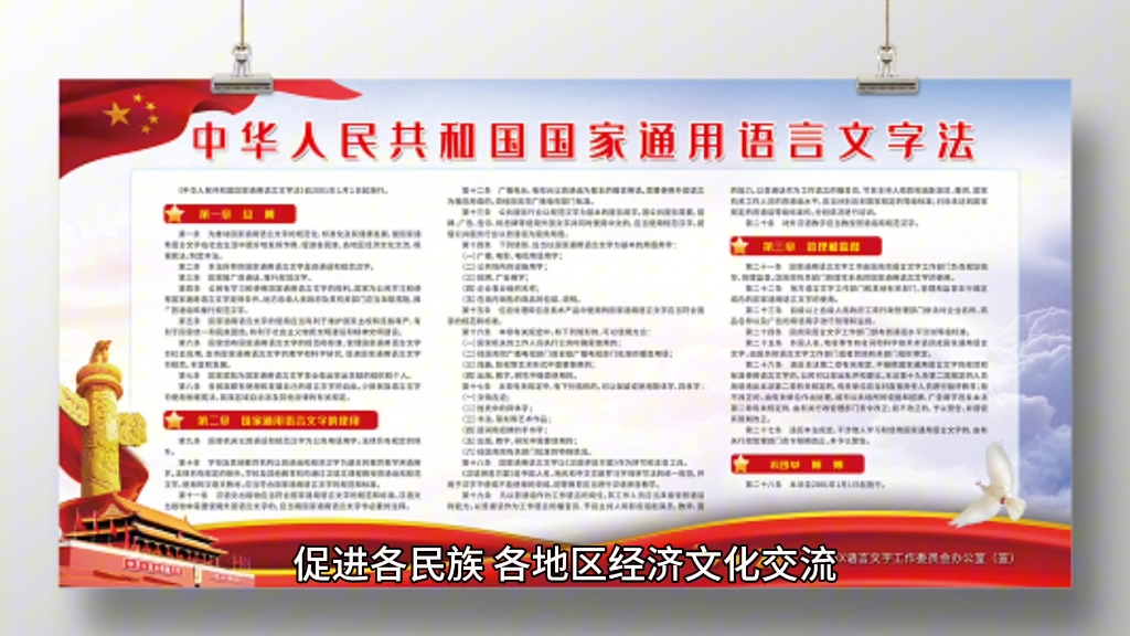 中华人民共和国国家通用语言文字法