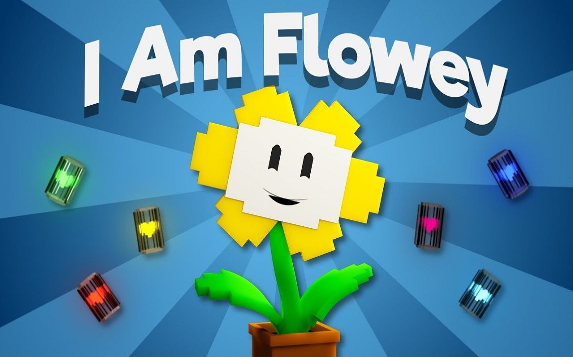 【EnchantedMob】"I Am Flowey"(我是小花) | 传说之下我的世界音乐...