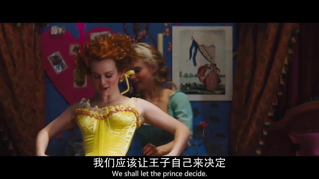 《灰姑娘》英语配音 视频素材 消音素材