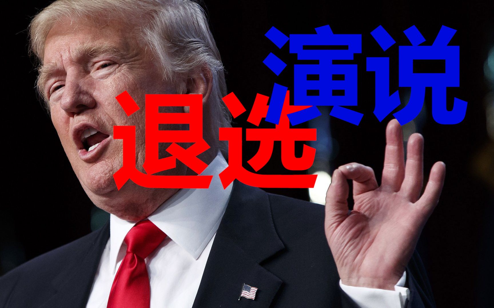 【生肉】60年来美国大选是怎么结束的?-总统候选人的退选演说合集