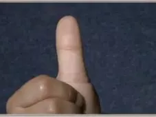 缓解急性腰扭伤~复溜穴(穴位按摩)