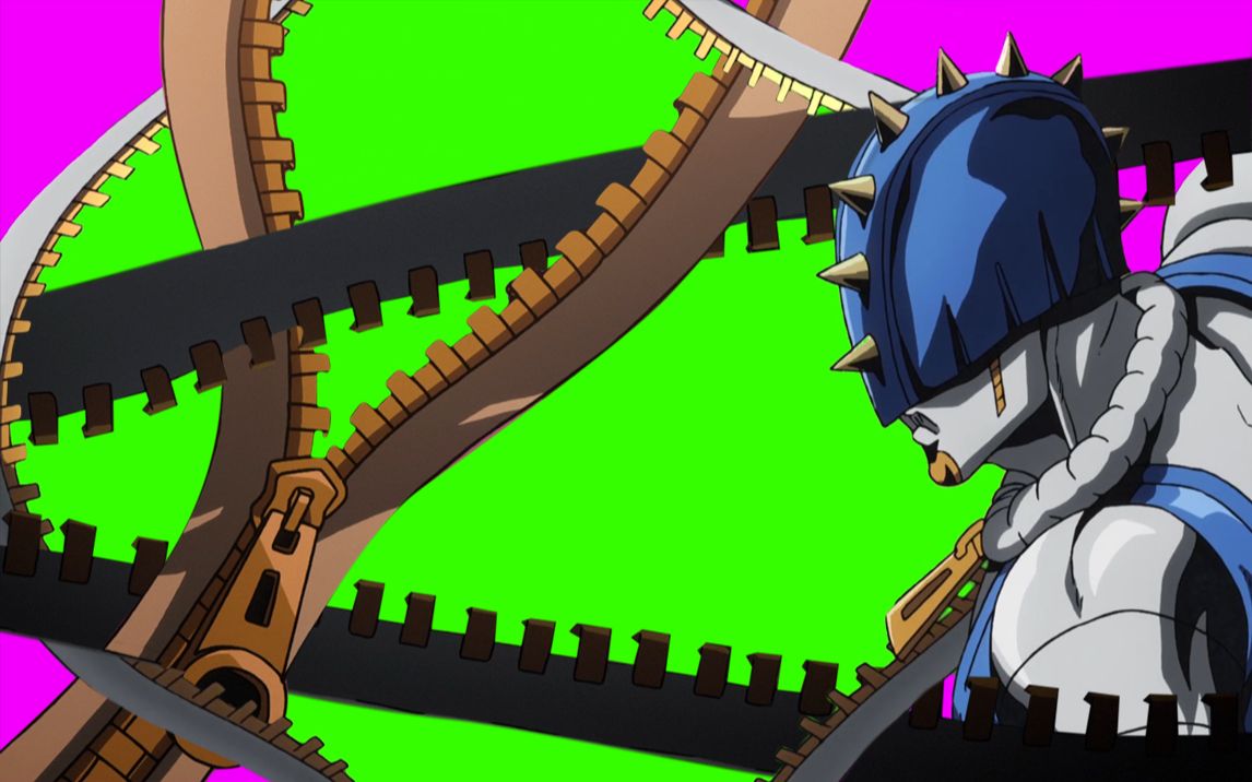 炫酷的布加拉提拉链转场 -绿幕素材+使用例+教程