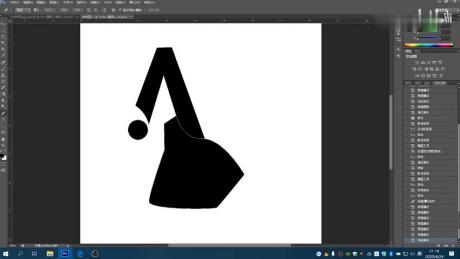 教你如何用PS制作一个简单的字母logo