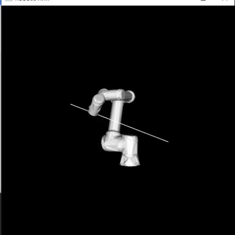 ur5、ur16e机械臂(优傲机器人)的运动学正逆解(c++解析解)+直线插值...