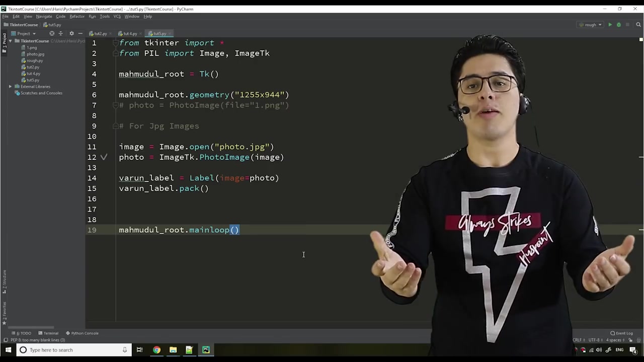 Python GUI: Tkinter Tutorial In Hindi 2019
