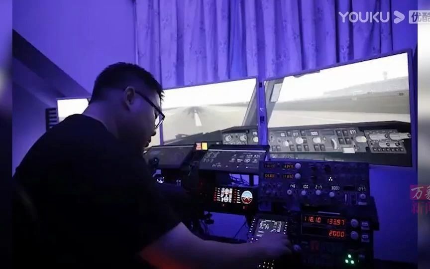 牛人!程序员手工建波音737模拟驾驶舱,自学3D建模,空气动力学等