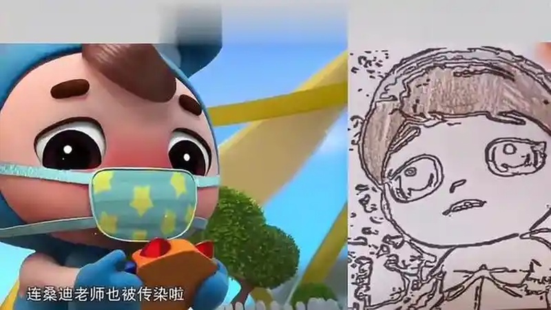 百变校巴简笔画
