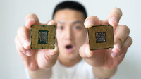 因特尔和AMD的CPU有什么区别?显微镜放大1000倍,看完涨知识了