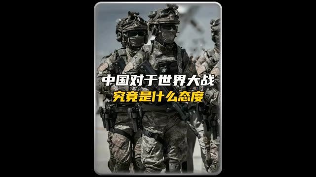 这是我们对世界大战的理解