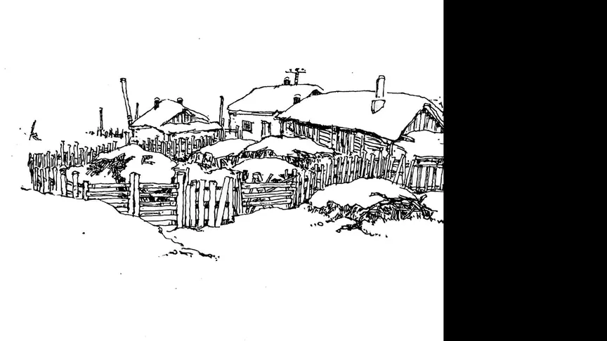雪的画法:10分钟学会画雪景