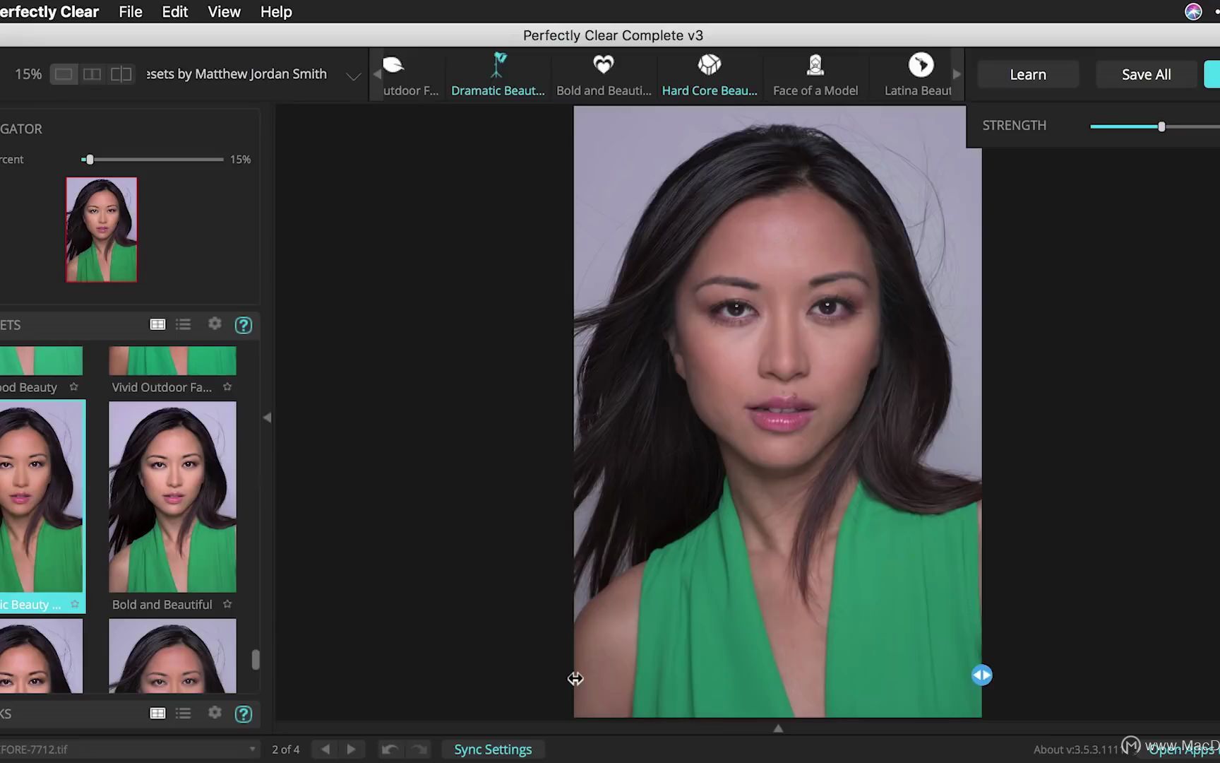 ps磨皮:Athentech Perfectly Clear Complete for Mac(ps/lr磨皮滤镜插件)