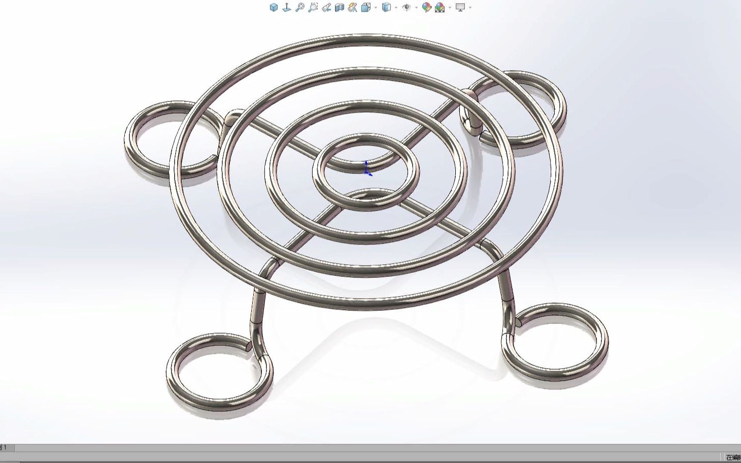 solidworks-练习110例-风扇罩