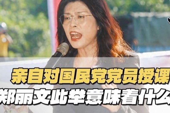 大陆希望看到的一幕发生,郑丽文有了新身份,收拾赖清德更顺手了