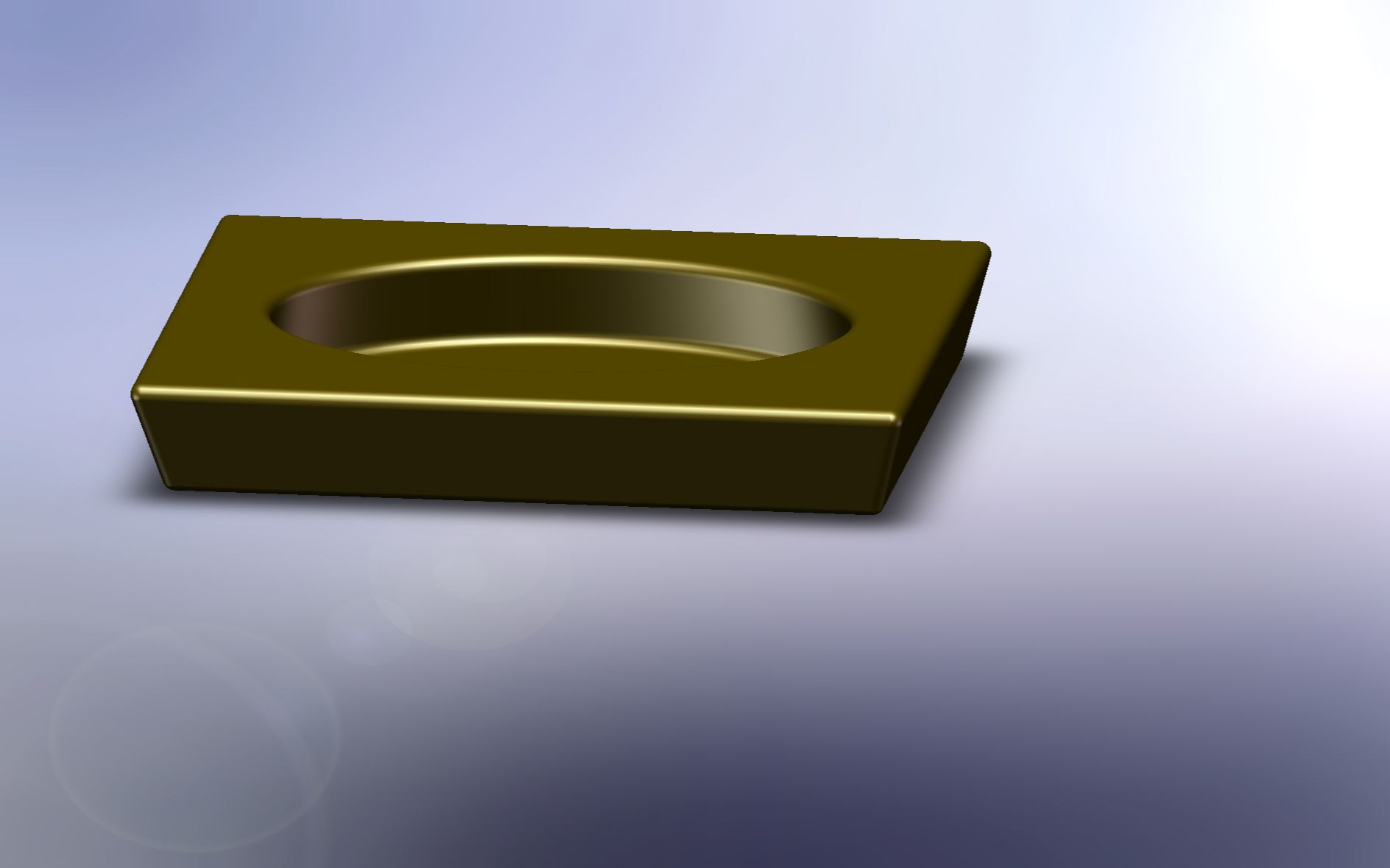 solidworks薄壁特征及拉伸拔模