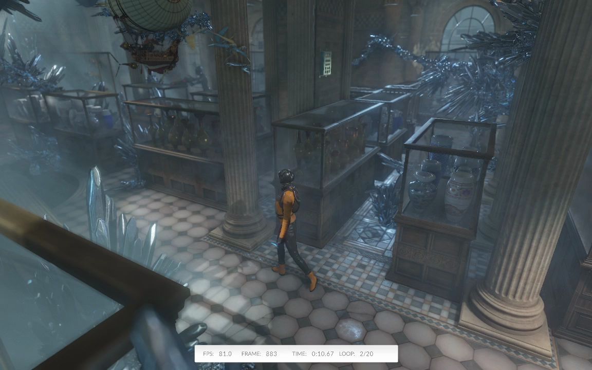 3070ti 显卡 3Dmark Time Spa压力测试