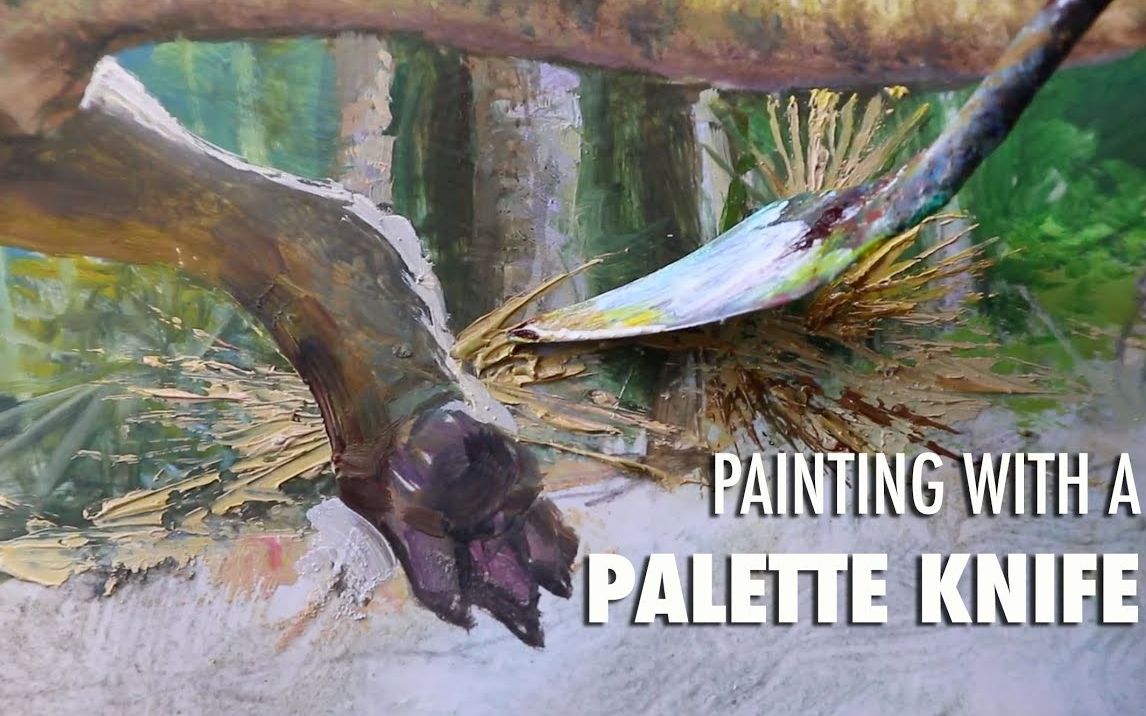 (中文字幕)James Gurney油画教程-刮刀技法