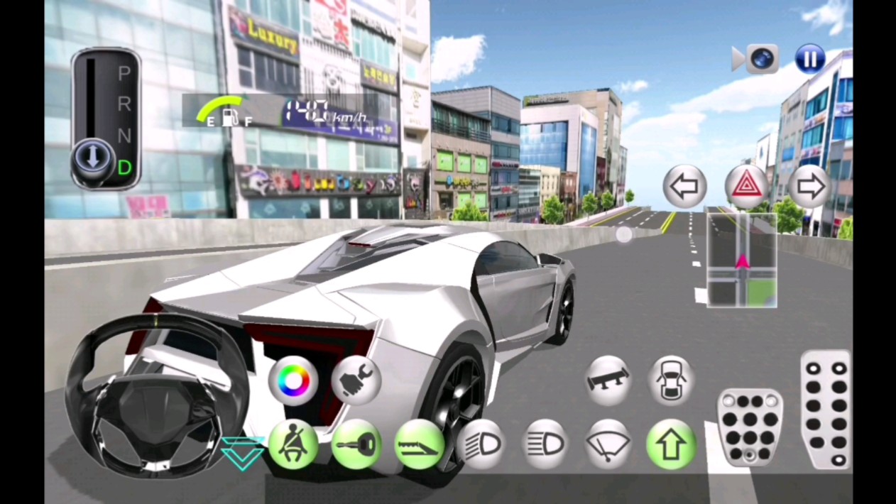 3d驾驶课:驾驶汽车模拟器