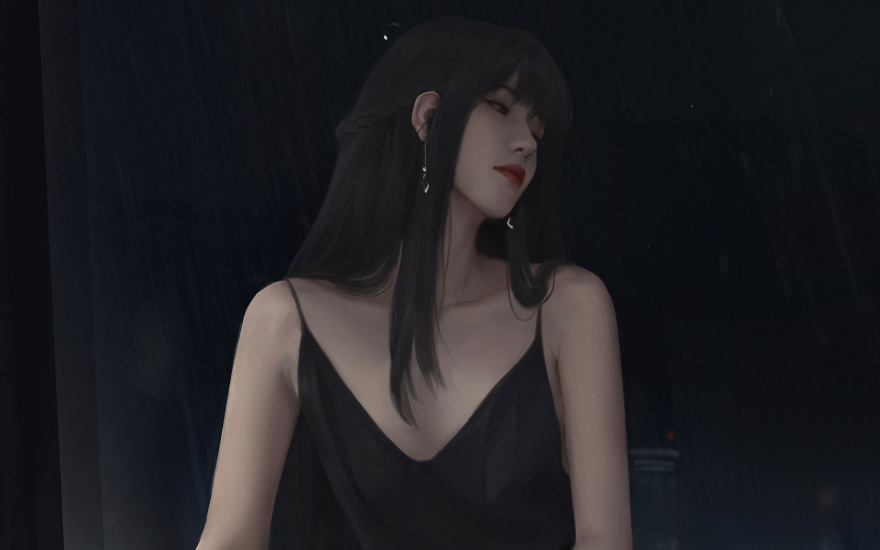 【AE】模仿制作玻璃雨滴效果(朦胧具有别样的美感)