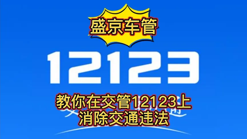 #车管常识#【教你在交管12123上消除交通违法】