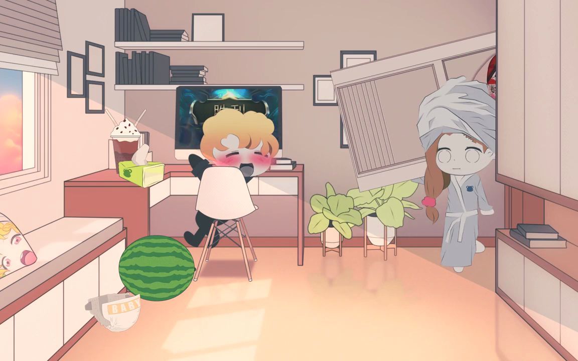 当代大学生放暑假现状 #沙雕动画 #放假 #搞笑