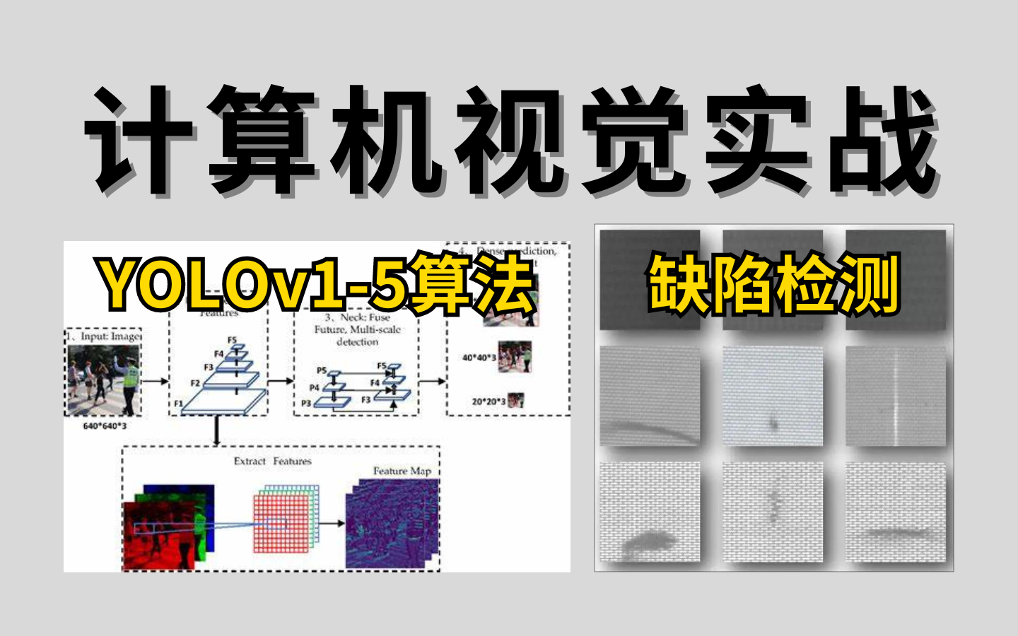 YOLO经典算法与实战!大佬带你从零入门YOLOv1-5算法,手撕YOLOv5...