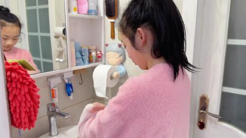 中午放学的时候短,看看祎诺都是怎么安排学习的?