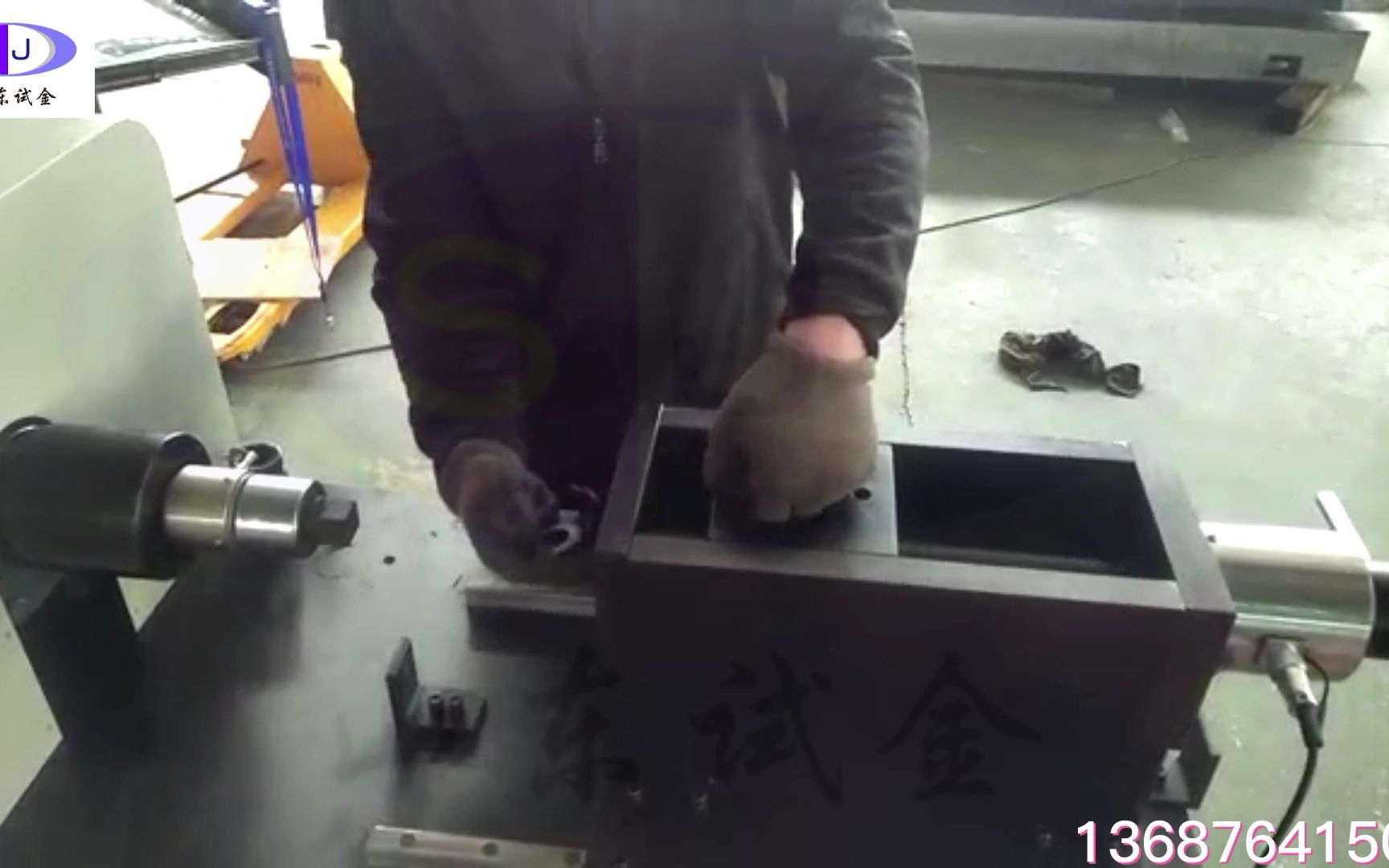 微机控制高强螺栓检测仪操作方法演示 钢结构扭矩系数检测仪