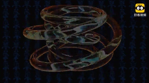 各式各样的动力学艺术弹簧3D模型,非常的绚丽多彩