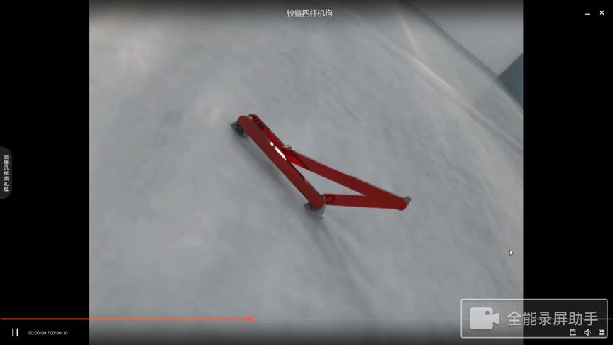 铰链四杆机构仿真#matlab学习 #solidworks仿真 #keyshot渲染